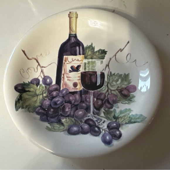 cider house | Dining | 6 Vintage Cider House Cheese Plates 6 4 Purple ...